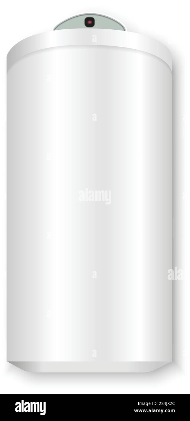 Modern boiler icon. Realistic illustration of modern boiler vector icon ...