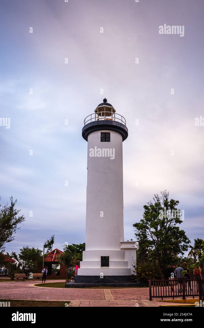 Rincon, Puerto Rico - March 4, 2018: Faro de Punta Higuera was built in ...