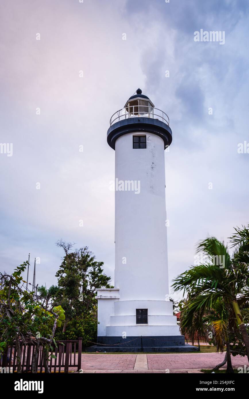 Rincon, Puerto Rico - March 4, 2018: Faro de Punta Higuera was built in ...