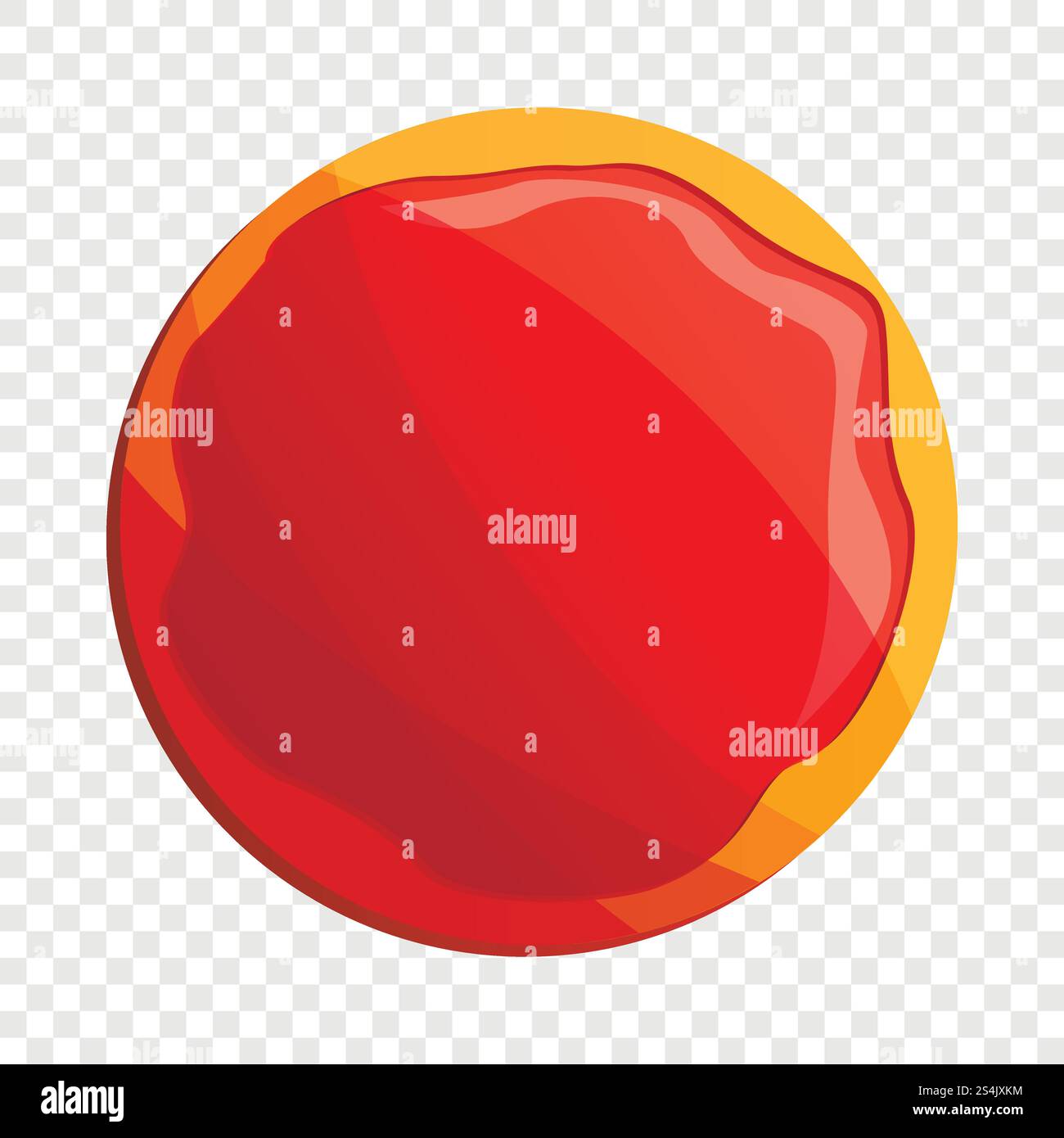 Jelly cookies icon. Cartoon of jelly cookies vector icon for web design ...