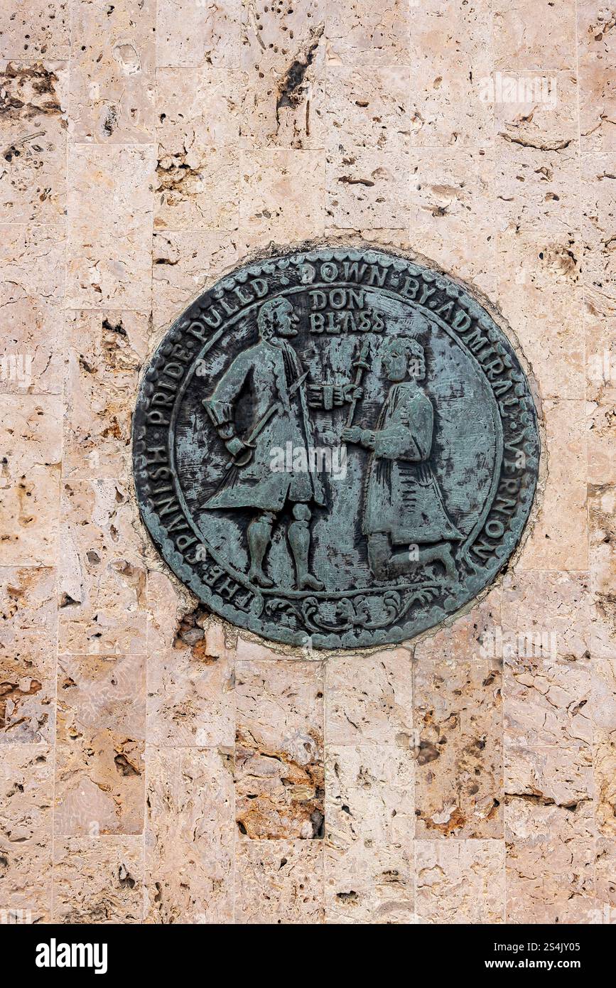 San Felipe castle and fortress. Historical Center, Cartagena de Indias ...
