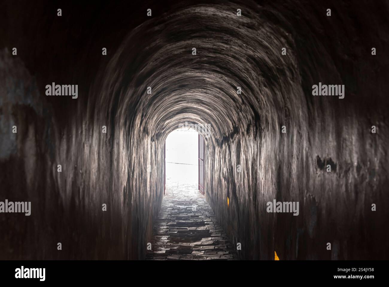 Underground passage. San Felipe castle and fortress. Historical Center ...