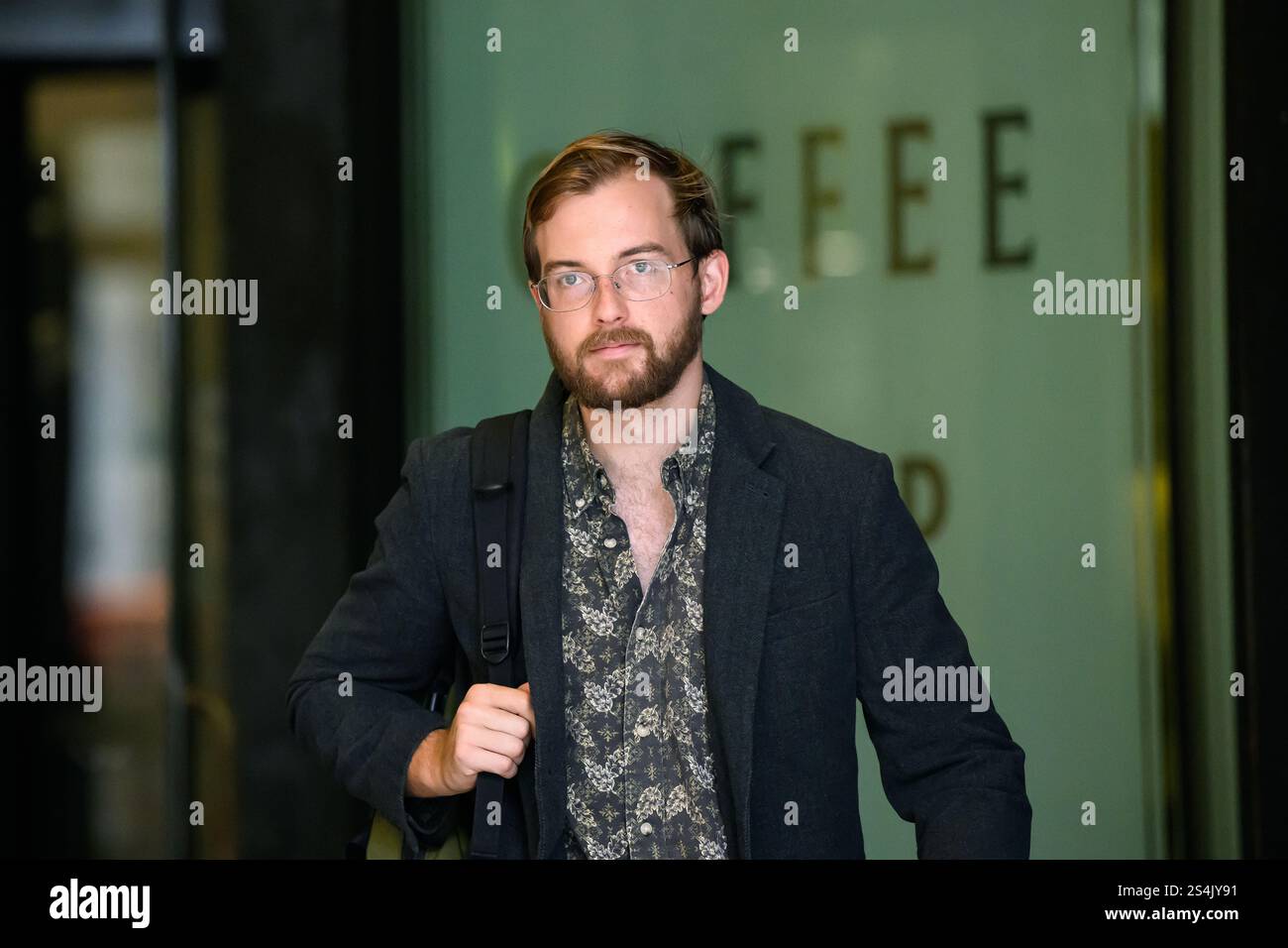 Sydney, Australia. 13th Jan, 2025. Zack Schofield departs the Downing ...
