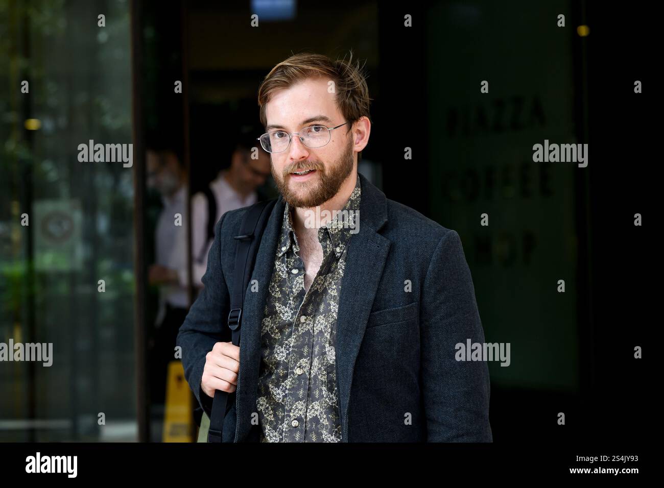 Sydney, Australia. 13th Jan, 2025. Zack Schofield departs the Downing Centre Local Court in ...