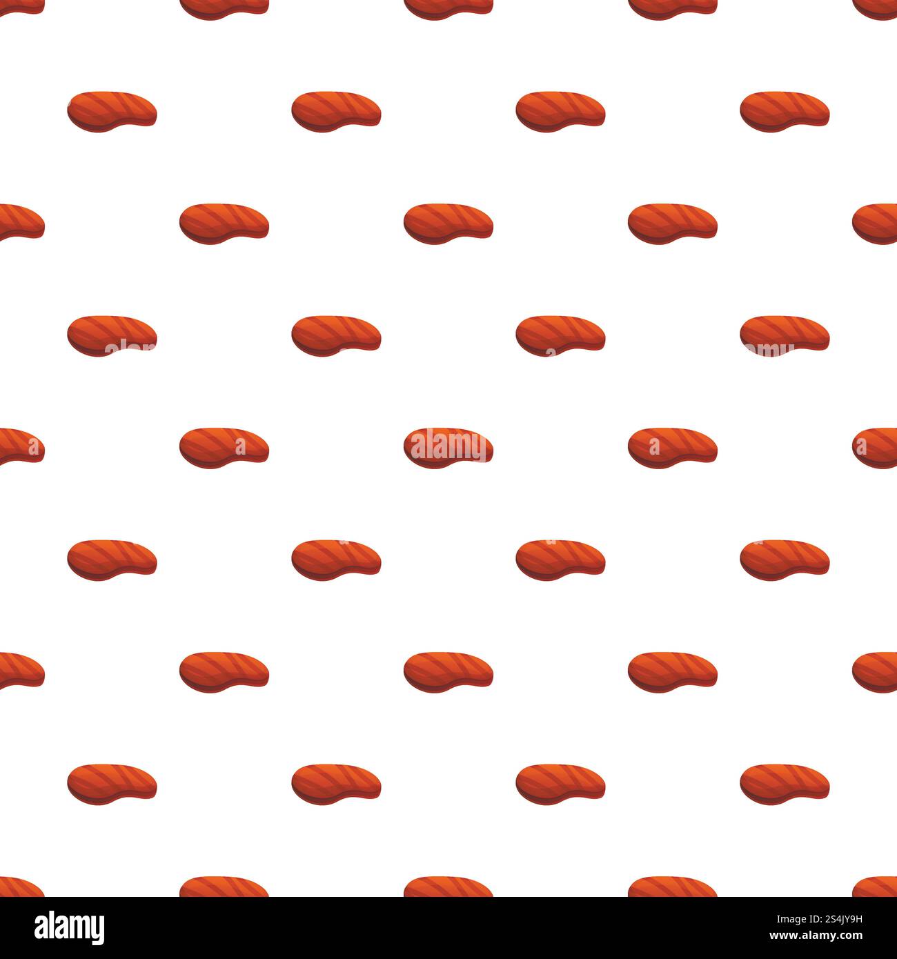 Grilled beef steak pattern seamless vector repeat for any web design ...