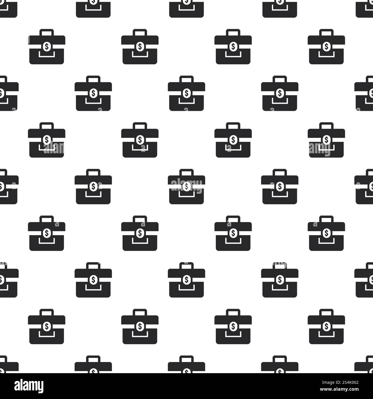 Money case pattern seamless vector repeat for any web design. Money case pattern seamless vector ...