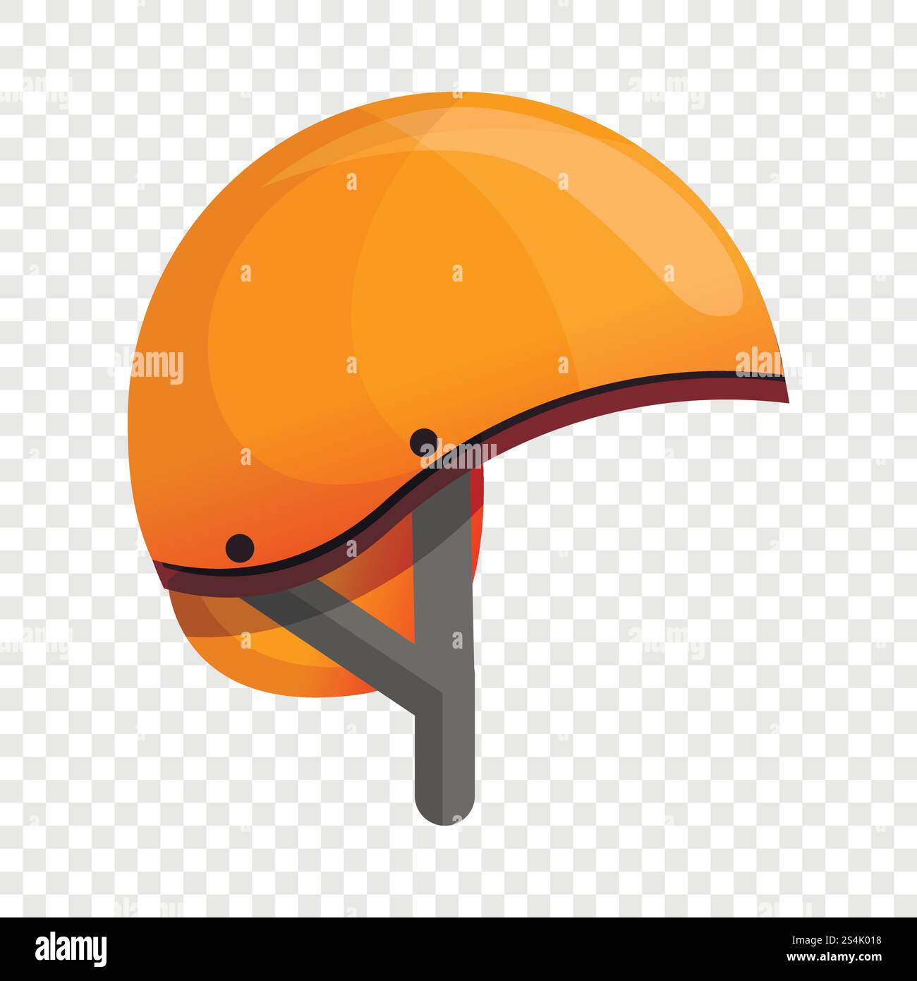 Ski helmet icon. Cartoon of ski helmet vector icon for web design for ...