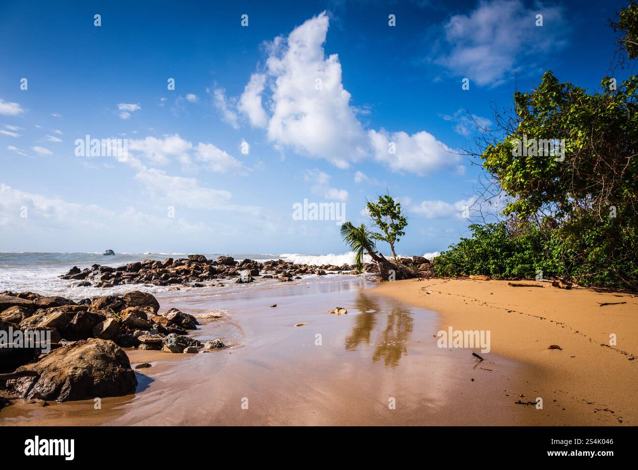 Steps Beach (Playa Escalera) is located on the Island's west coast in ...