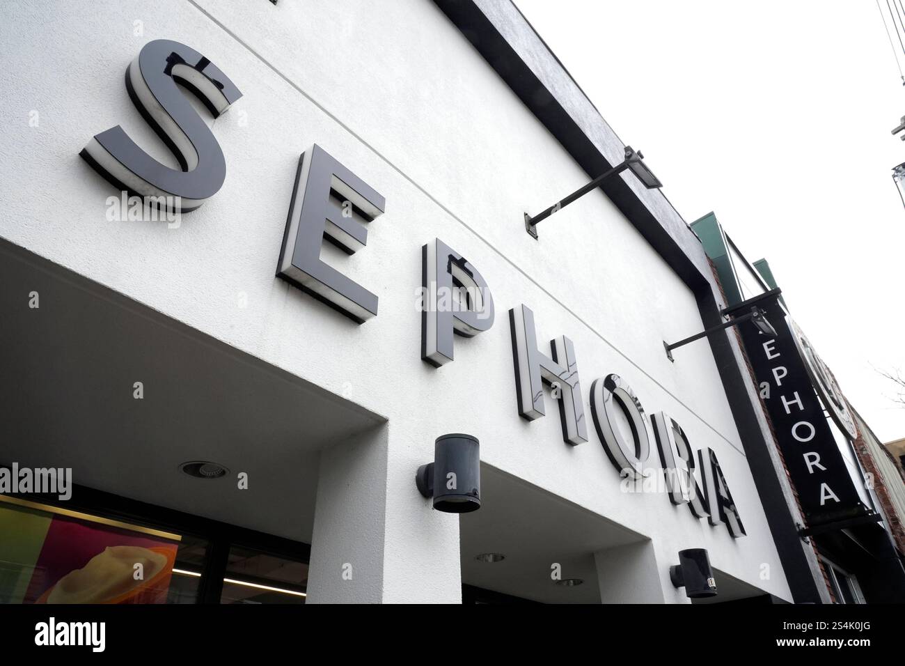 This is the sign on the front of a Sephora store in Pittsburgh on Jan ...