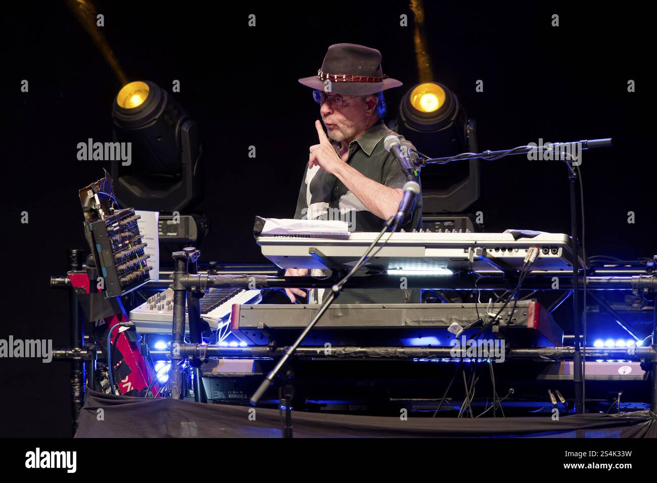 Manfred MANN, Keyboarder, Manfred Mann's Earth Band, Tour 2025, 11.01.2025, Live at the Theater ...