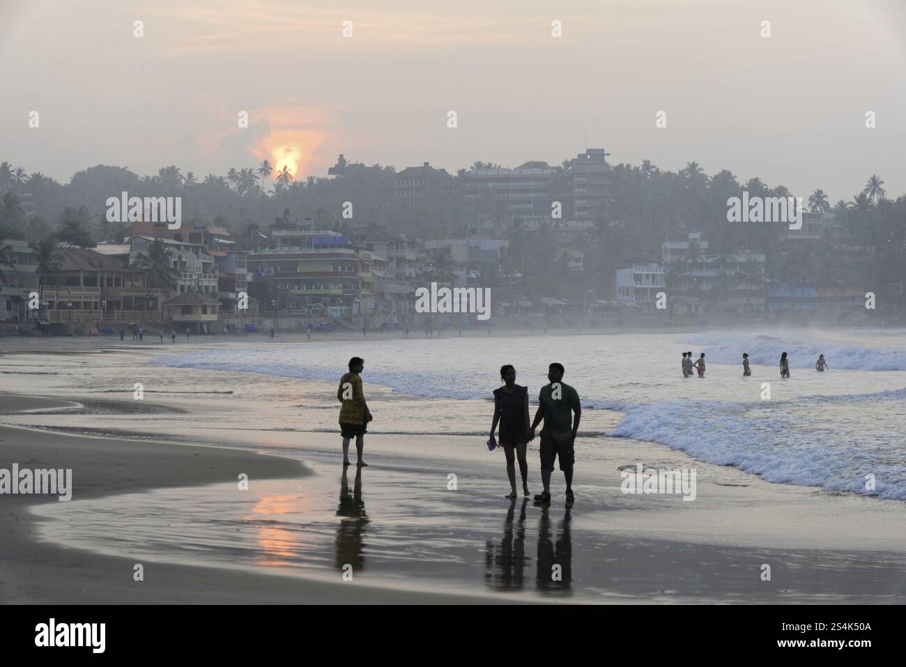 Kovalam beach, Malabar coast, Malabar, Kerala, South India, India, Asia ...