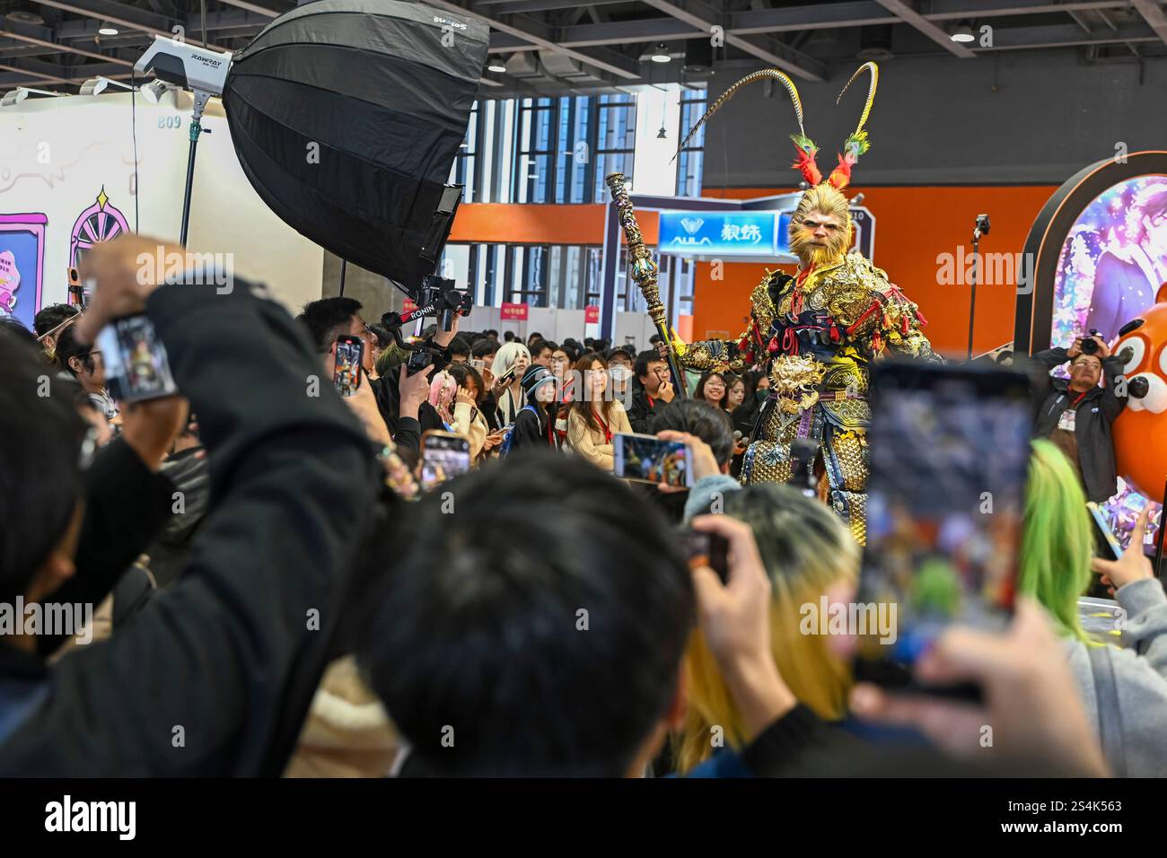 Guangzhou,China.10th January 2025. The 34th Firefly Animation and Game ...