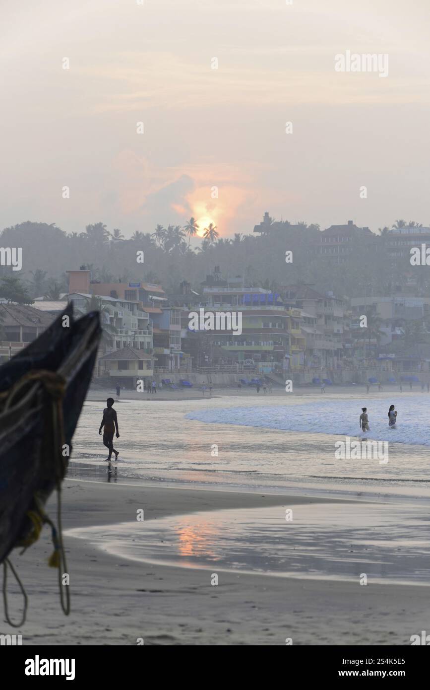 Kovalam beach, Malabar coast, Malabar, Kerala, South India, India, Asia ...