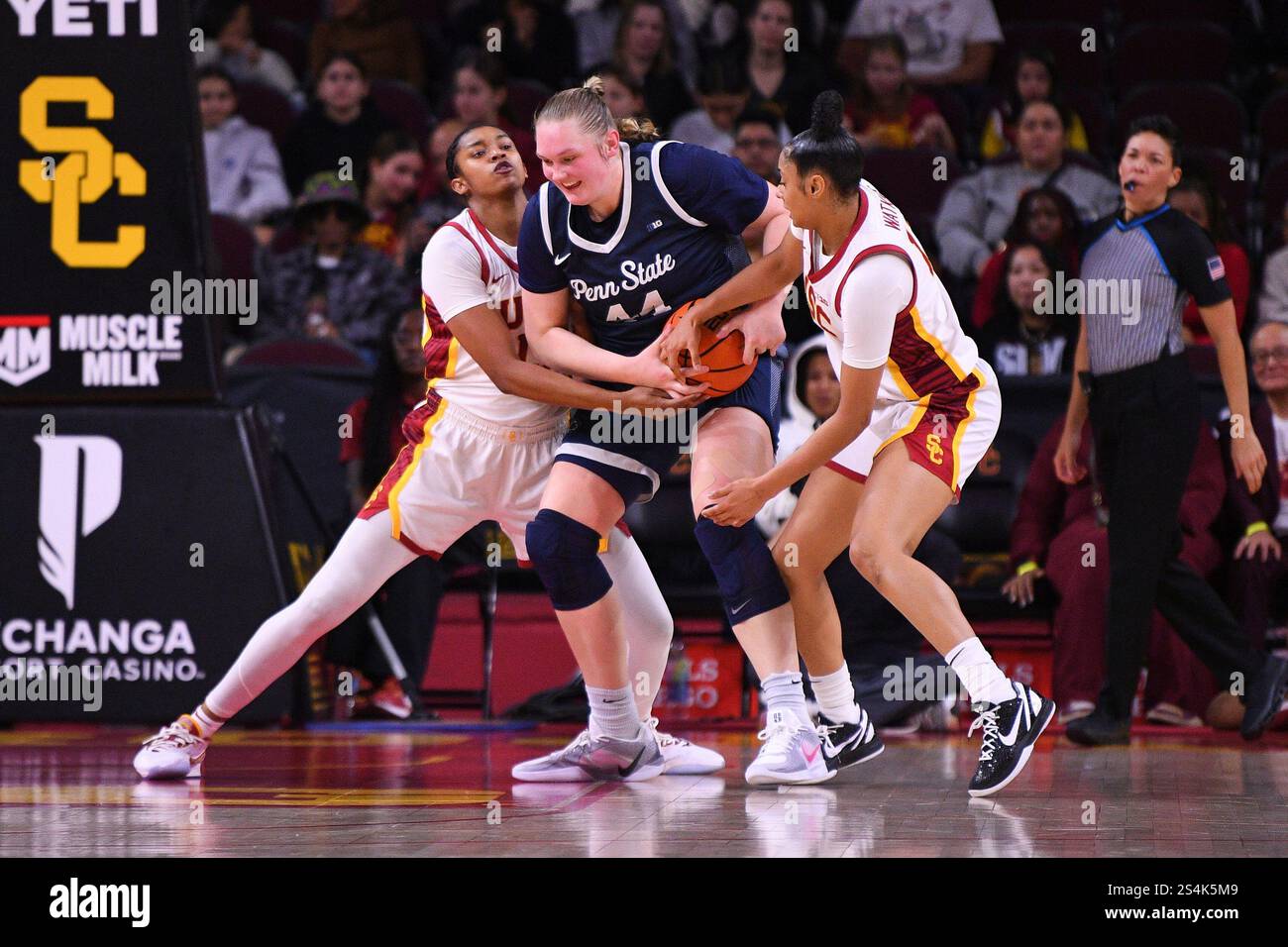 LOS ANGELES, CA - JANUARY 12: USC Trojans forward Rayah Marshall (13 ...