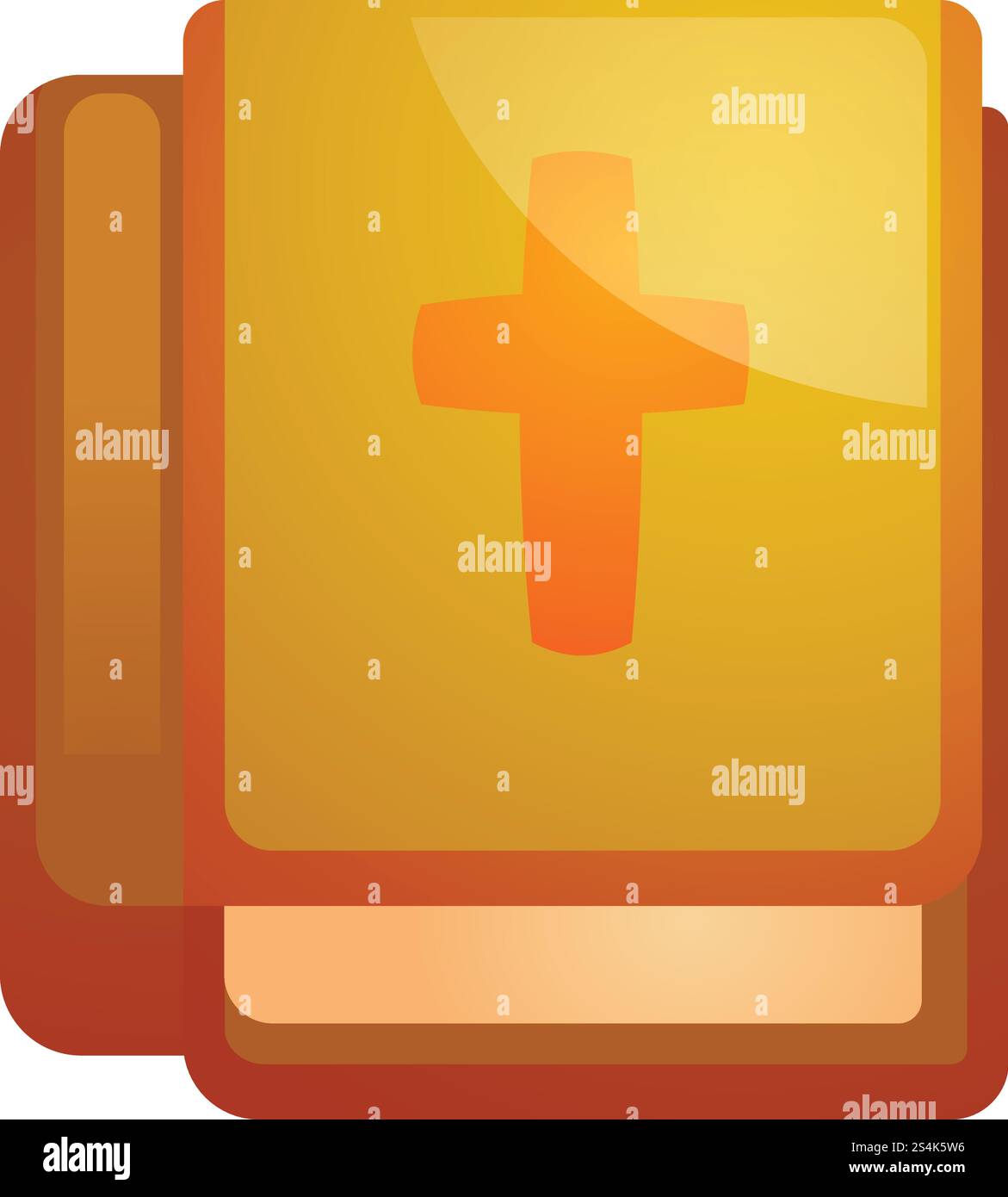 Bible book icon. Cartoon of bible book vector icon for web design ...