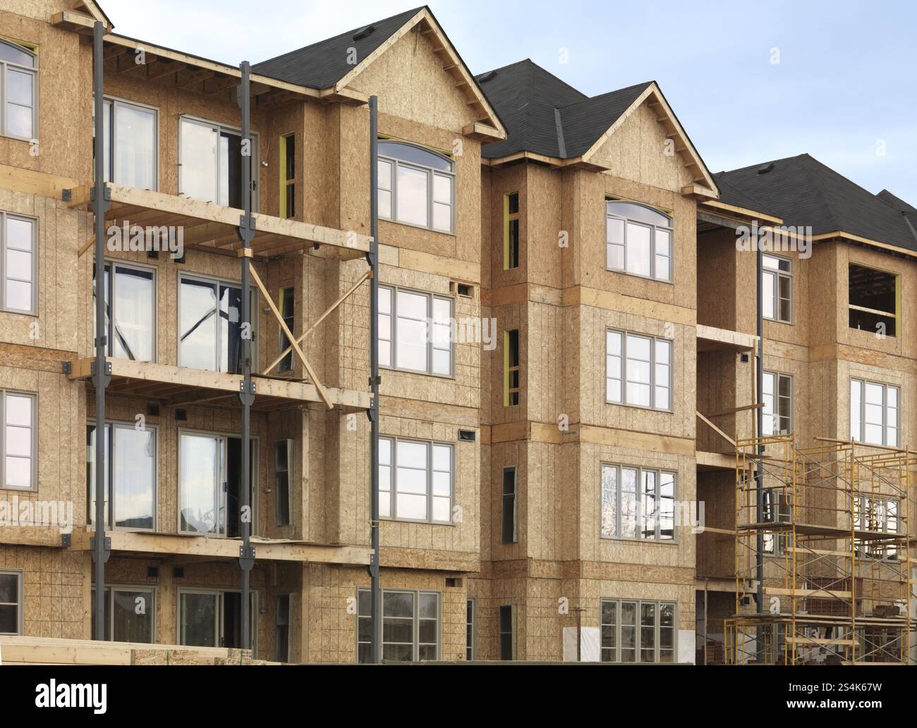 Residential building under construction. Ontario Canada Stock Photo - Alamy