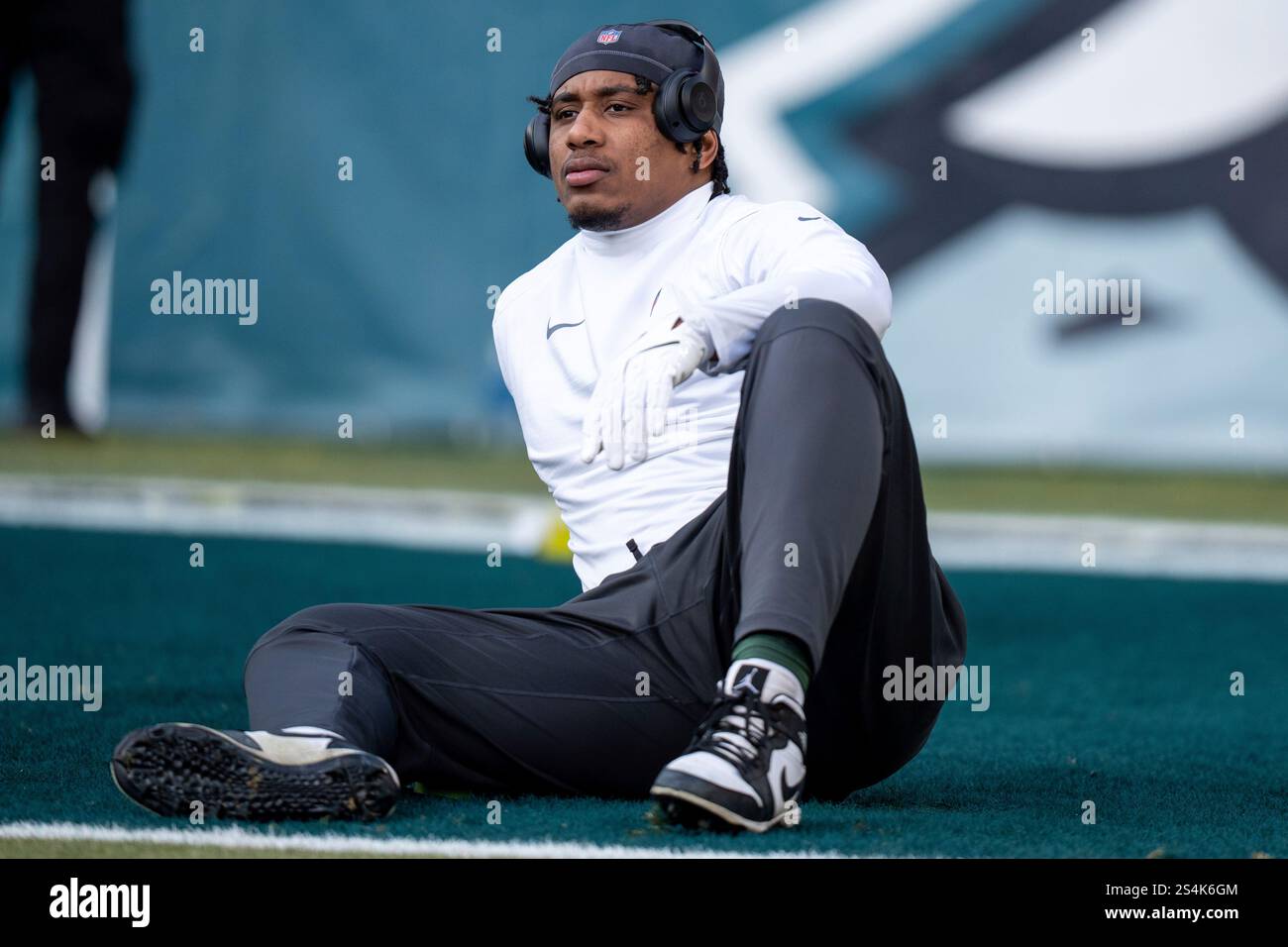 Green Bay Packers defensive lineman Karl Brooks (94) looks on before an ...