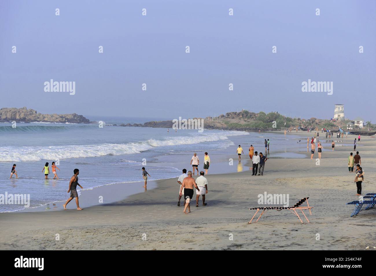 Kovalam beach, Malabar coast, Malabar, Kerala, South India, India, Asia ...