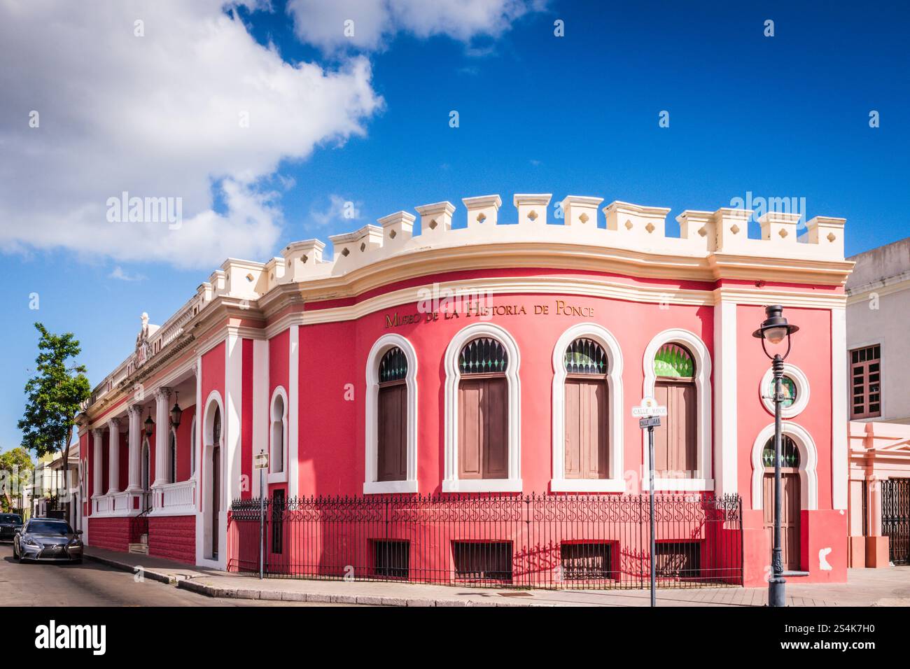 Ponce, Puerto Rico - March 5, 2018: The Museo de la Historia de Ponce ...
