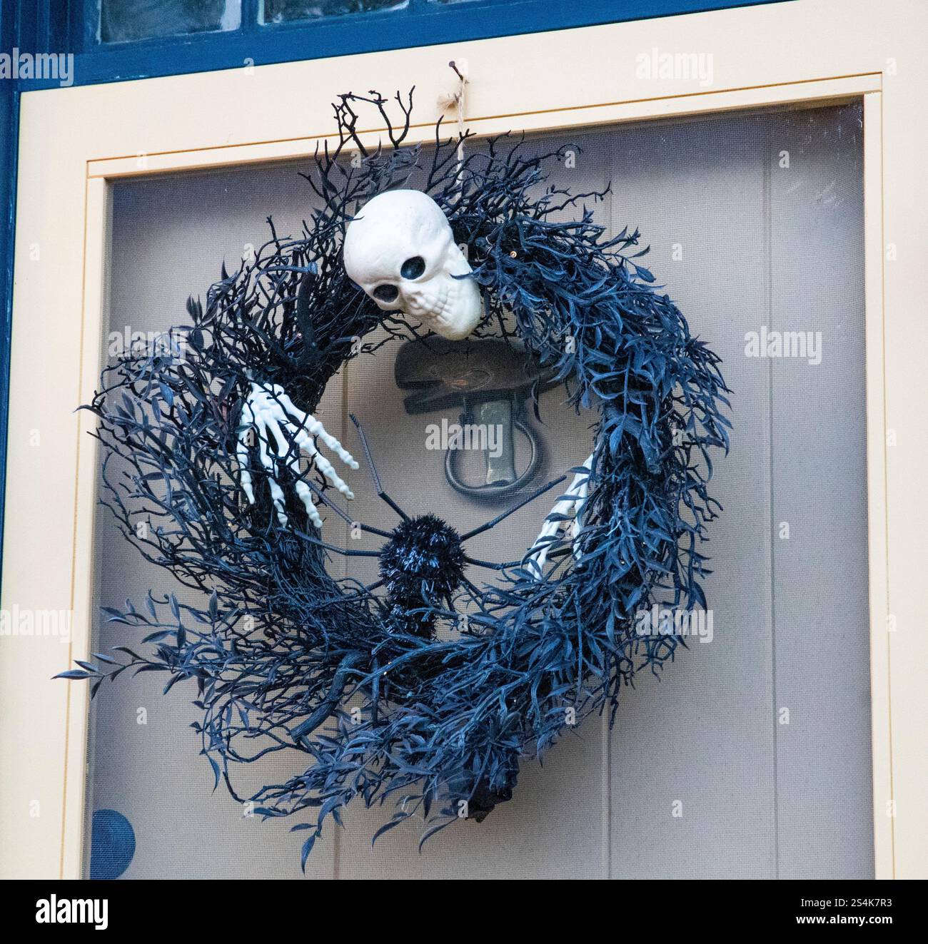 Historic Wickford, RI. Oct. 30, 2024. Fall and Halloween scenes while ...