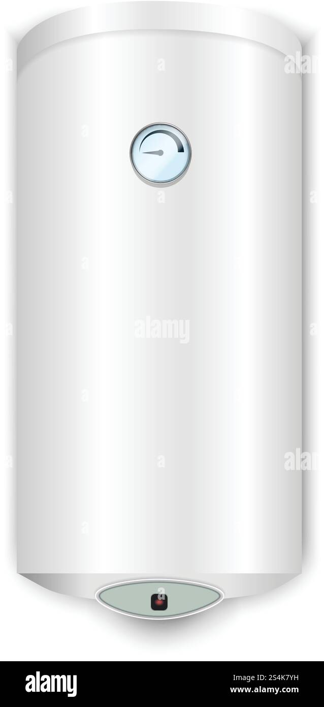 Classic water boiler icon. Realistic illustration of classic water ...