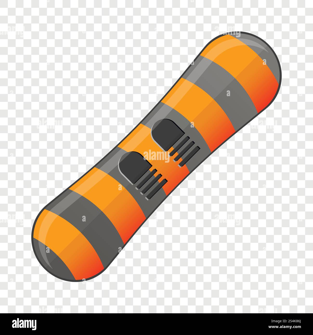 Snow board icon. Cartoon of snow board vector icon for web design for ...