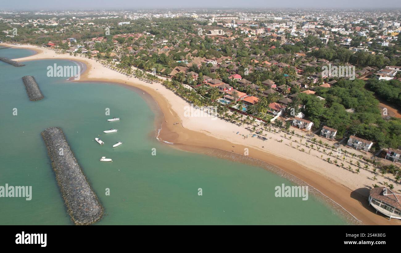 (250113) -- SALY, Jan. 13, 2025 (Xinhua) -- An aerial drone photo taken ...