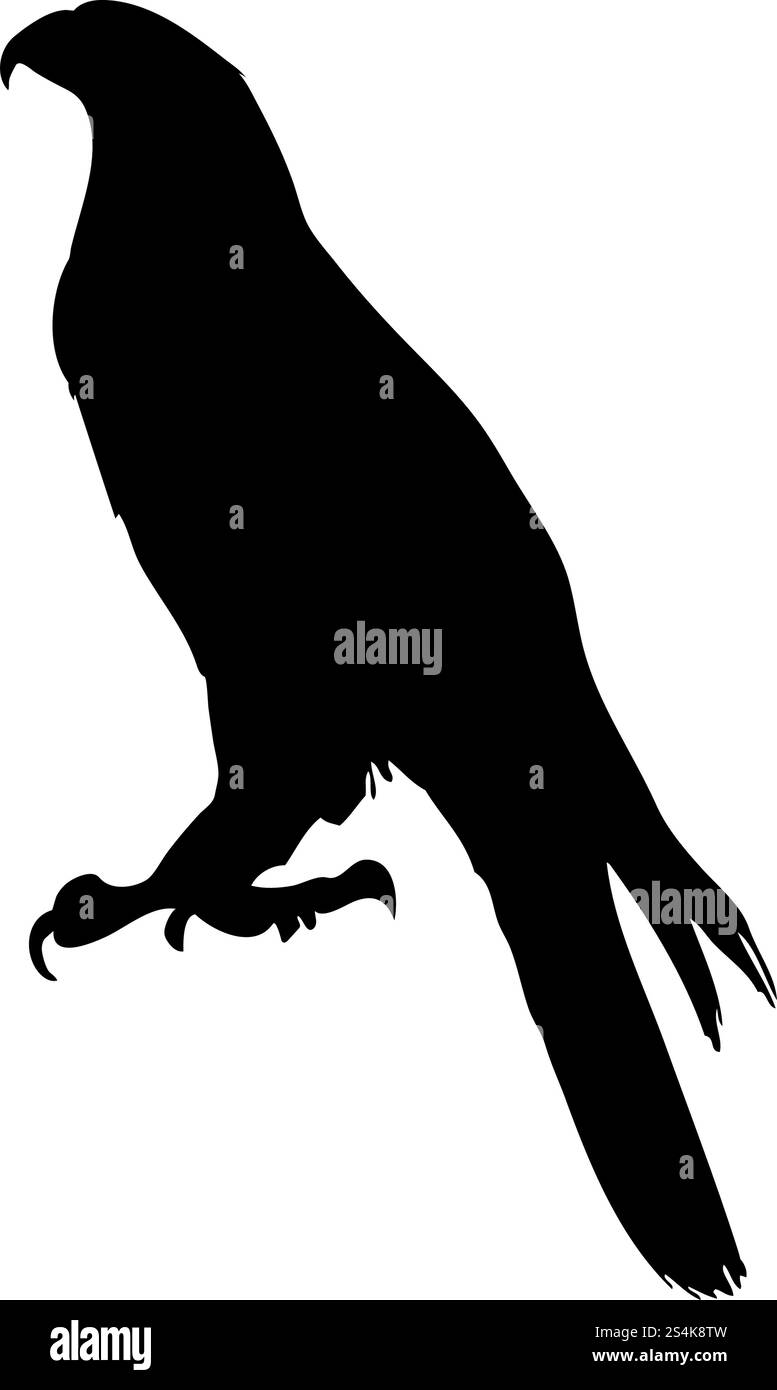 Bird Silhouette. Vector Illustration Stock Vector Image & Art - Alamy