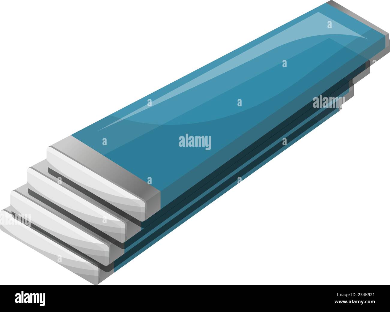 Gum stick icon. Cartoon of gum stick vector icon for web design ...