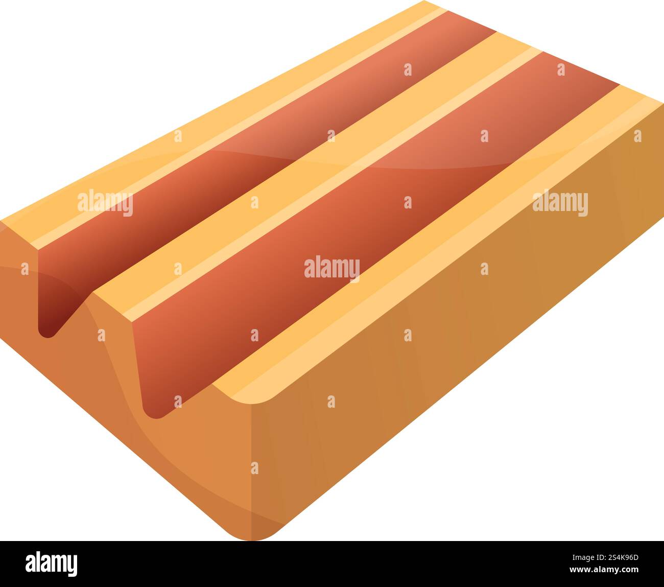 Orange gum icon. Cartoon of orange gum vector icon for web design ...