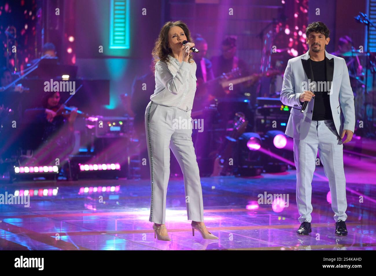 Rome, Italy. 11th Jan, 2025. Gilgiola Cinquetti (l) and Pierdavide ...