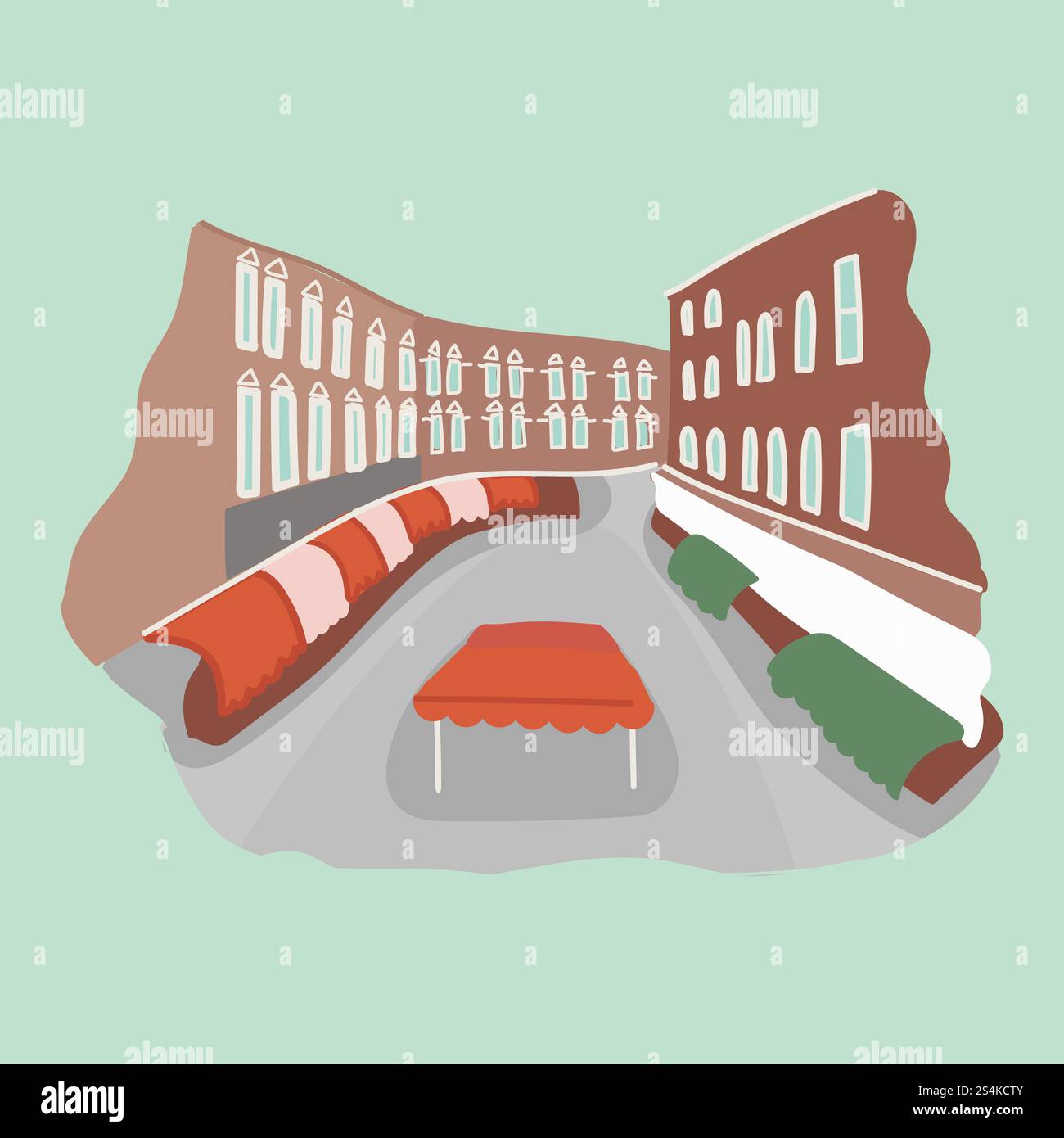 Cultural landmark street art Stock Vector Images - Alamy