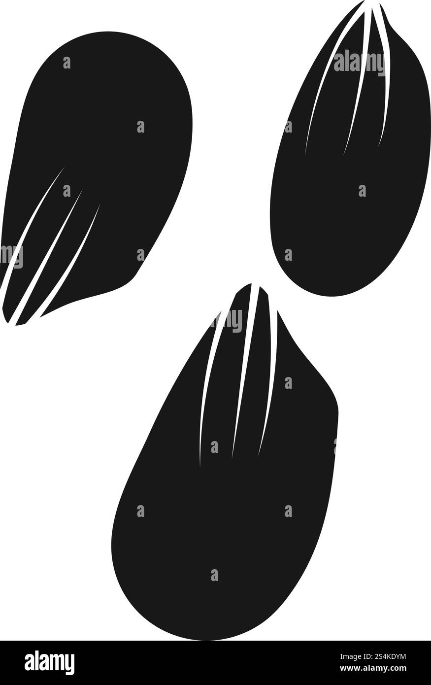 Peanut kernels icon. Simple illustration of peanut kernels vector icon ...