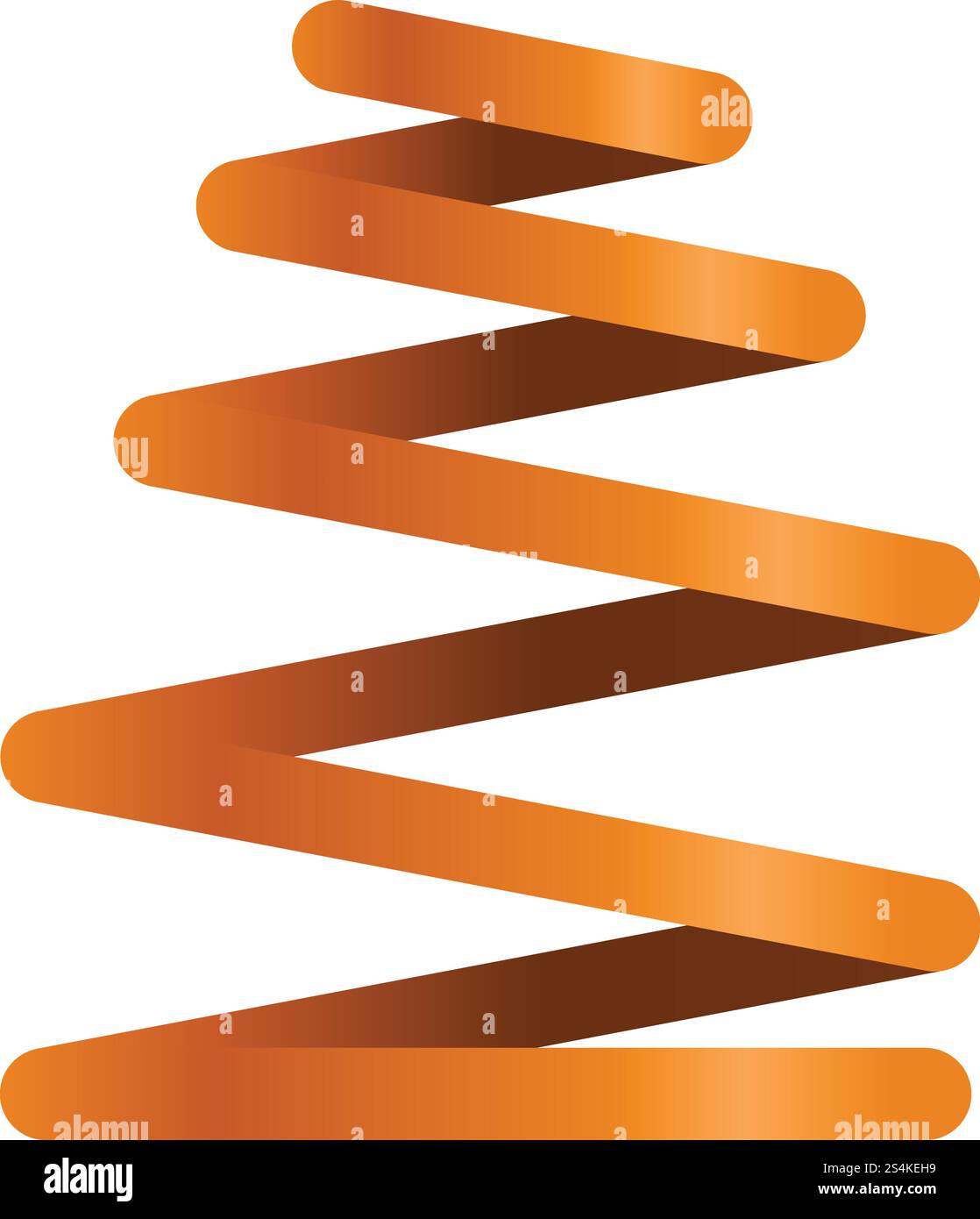 Shock car spring icon. Cartoon of shock car spring vector icon for web ...