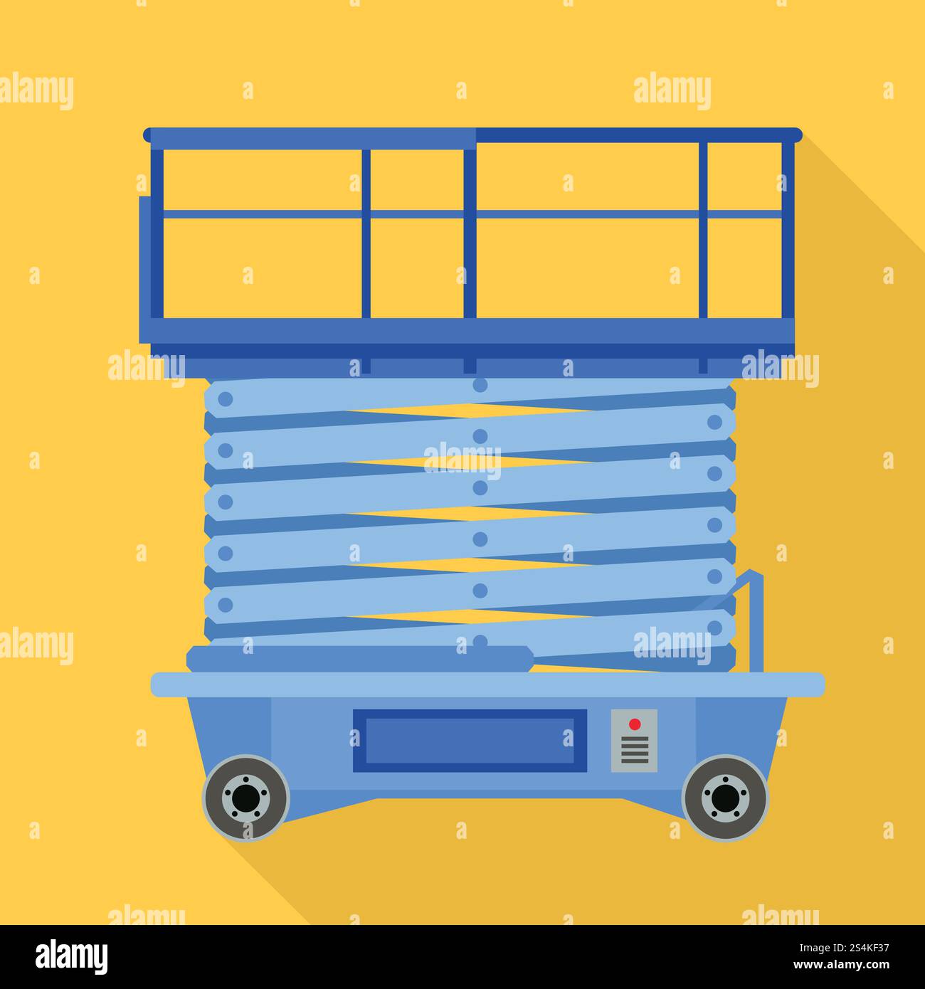 Lift stand icon. Flat illustration of lift stand vector icon for web ...