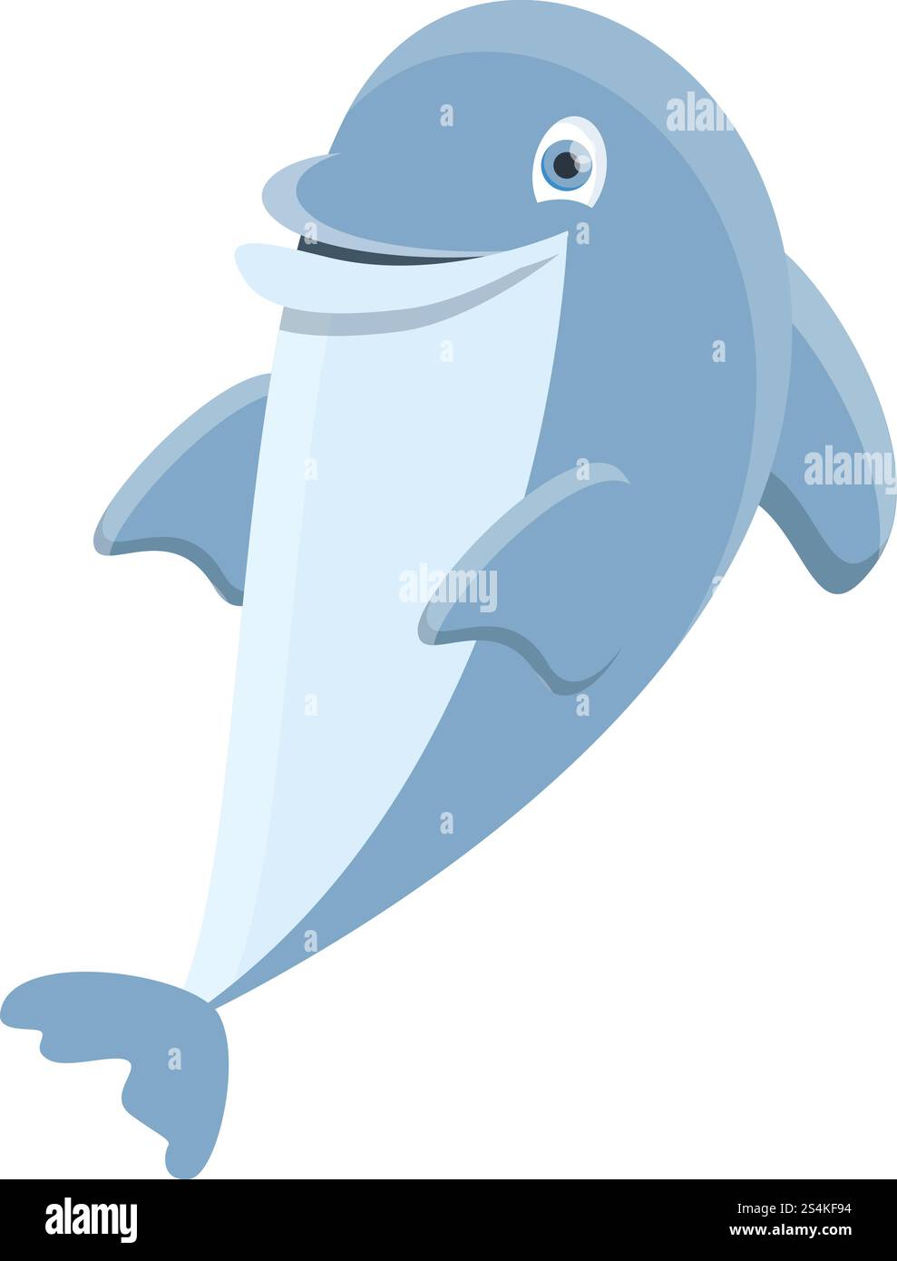 Dancing dolphin icon. Cartoon of dancing dolphin vector icon for web ...