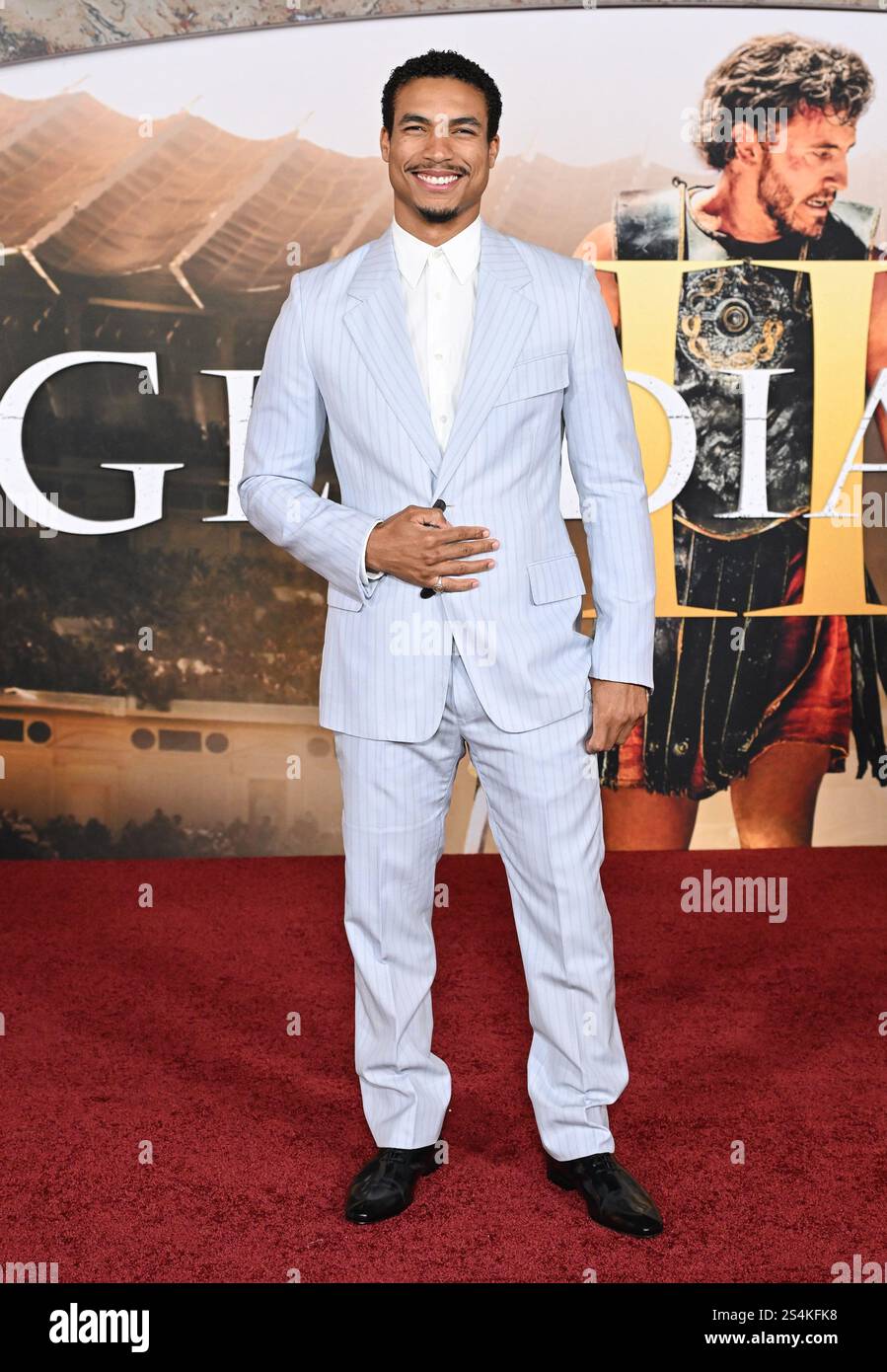 Greg Tarzan Davis arriving to ‘Gladiator II’ Los Angeles Premiere at TCL Chinese Theatre on ...