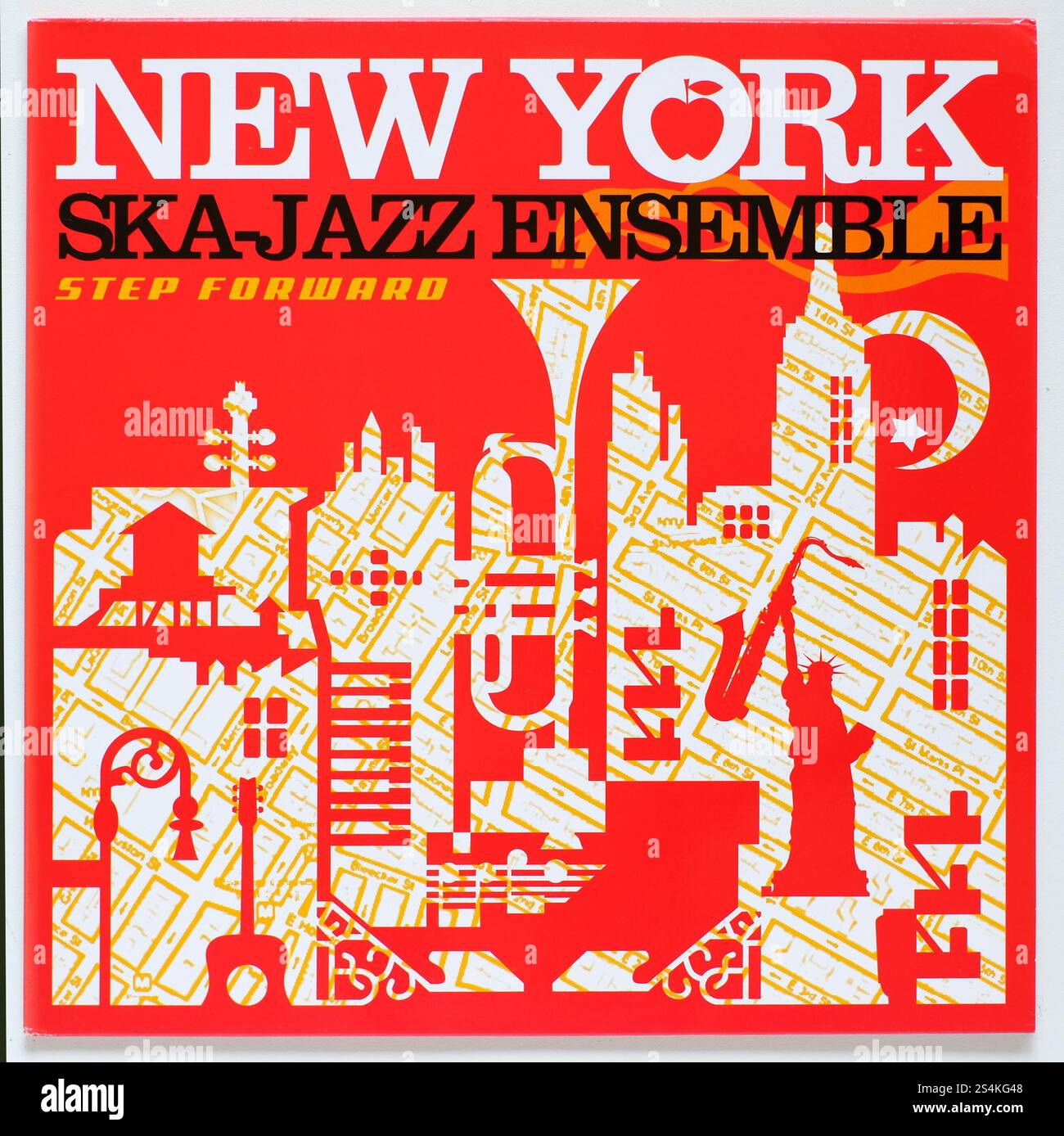 The cover of Step Forward, 2008 album by New York Ska-Jazz Ensemble on ...