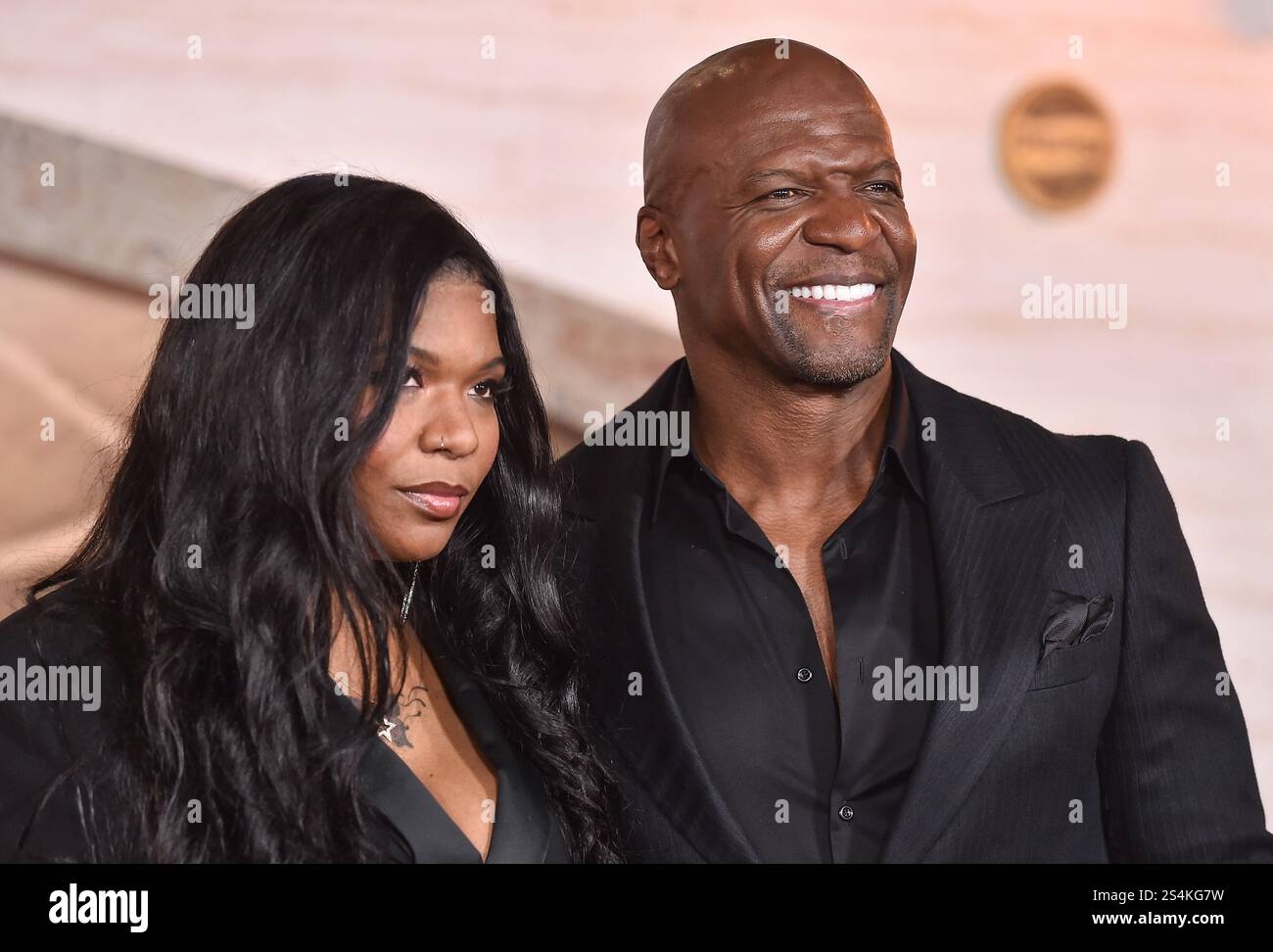 Hollywood, USA. 18th Nov, 2024. Terry Crews and daughter Tera Crews ...