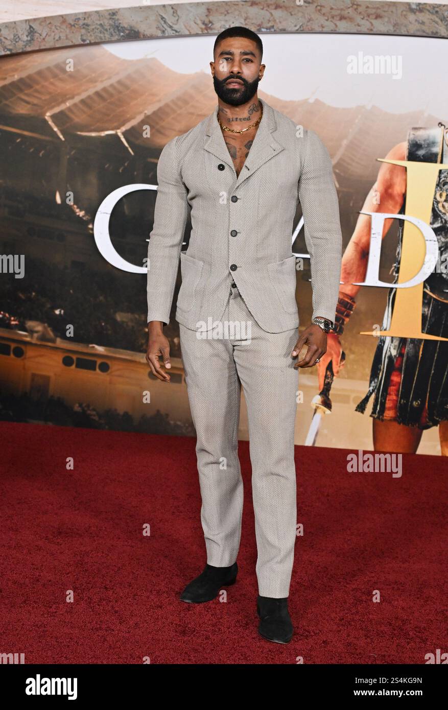Hollywood, USA. 18th Nov, 2024. Skyh Black arriving to ‘Gladiator II ...