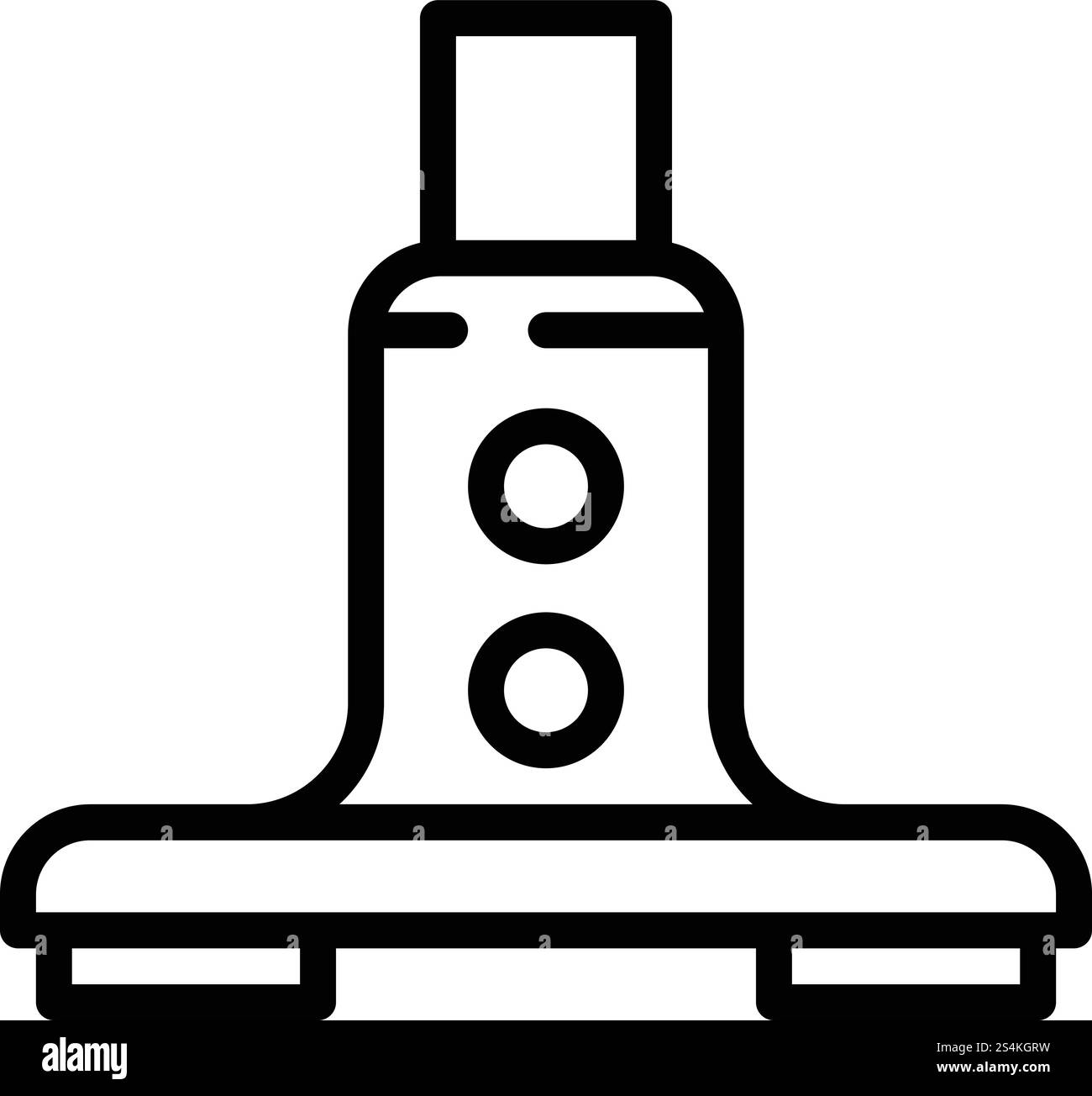 Pylon Scaffolding Icon Outline Pylon Scaffolding Vector Icon For Web Design Isolated On White