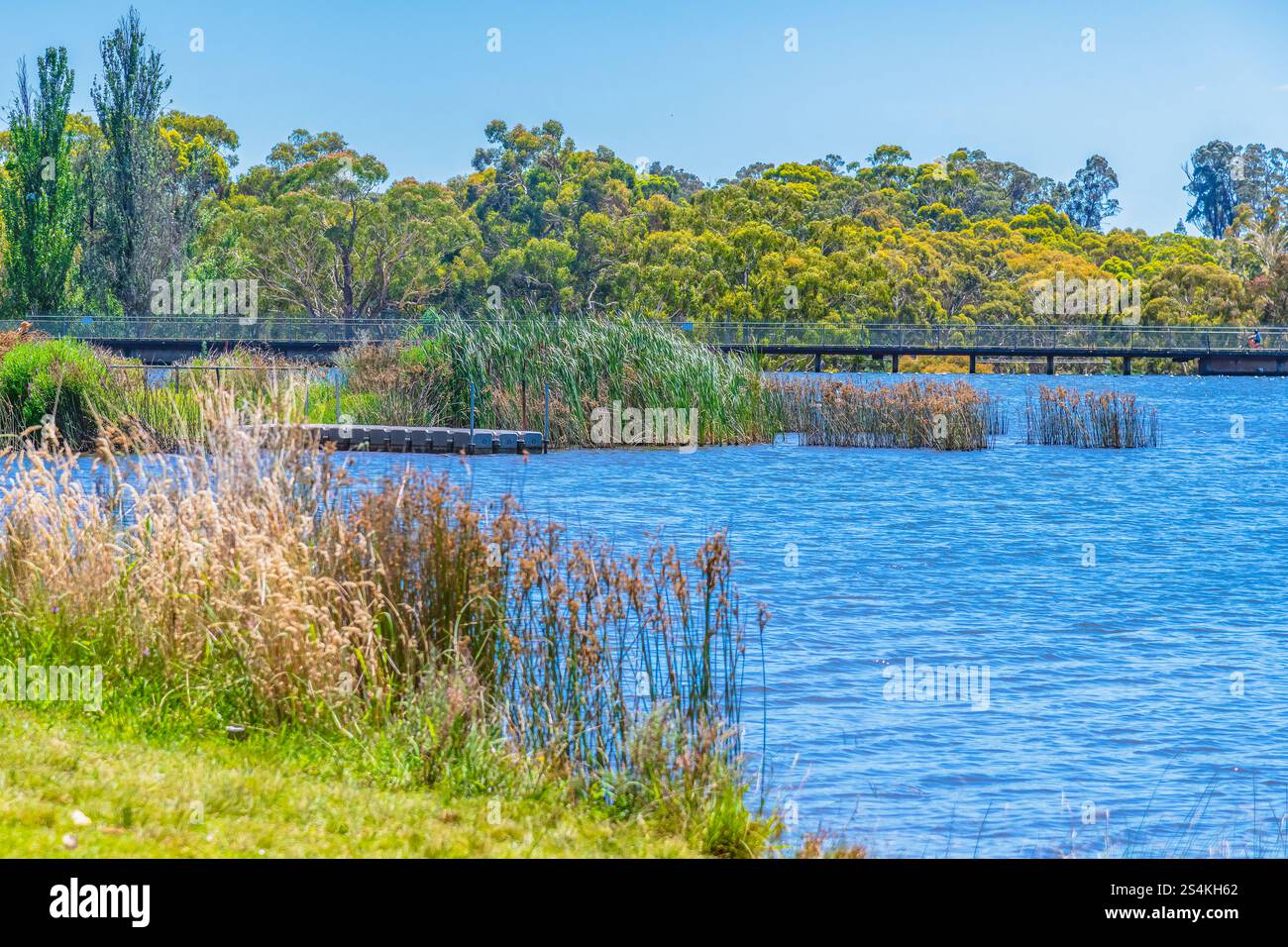 Lake Canobolas is a man-made reservoir located near Orange at the foot ...