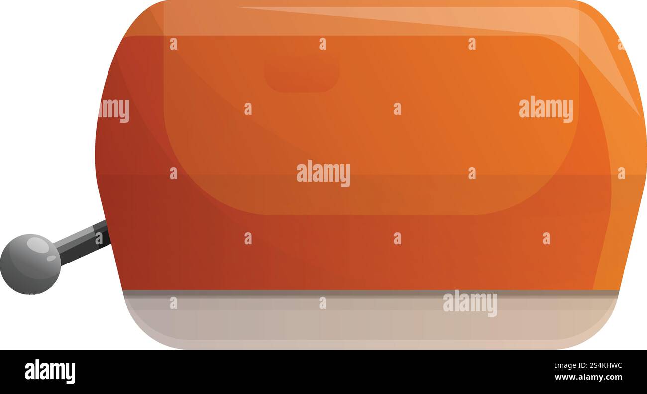 Retro toaster icon. Cartoon of retro toaster vector icon for web design ...