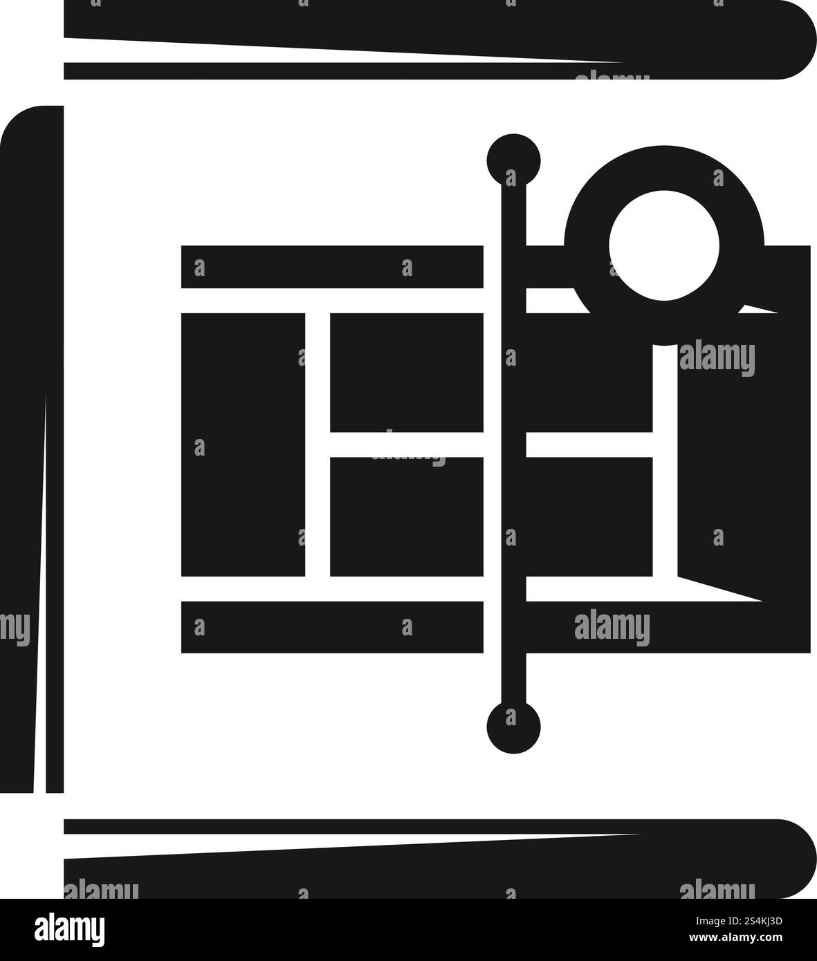 Tennis court icon. Simple illustration of tennis court vector icon for ...