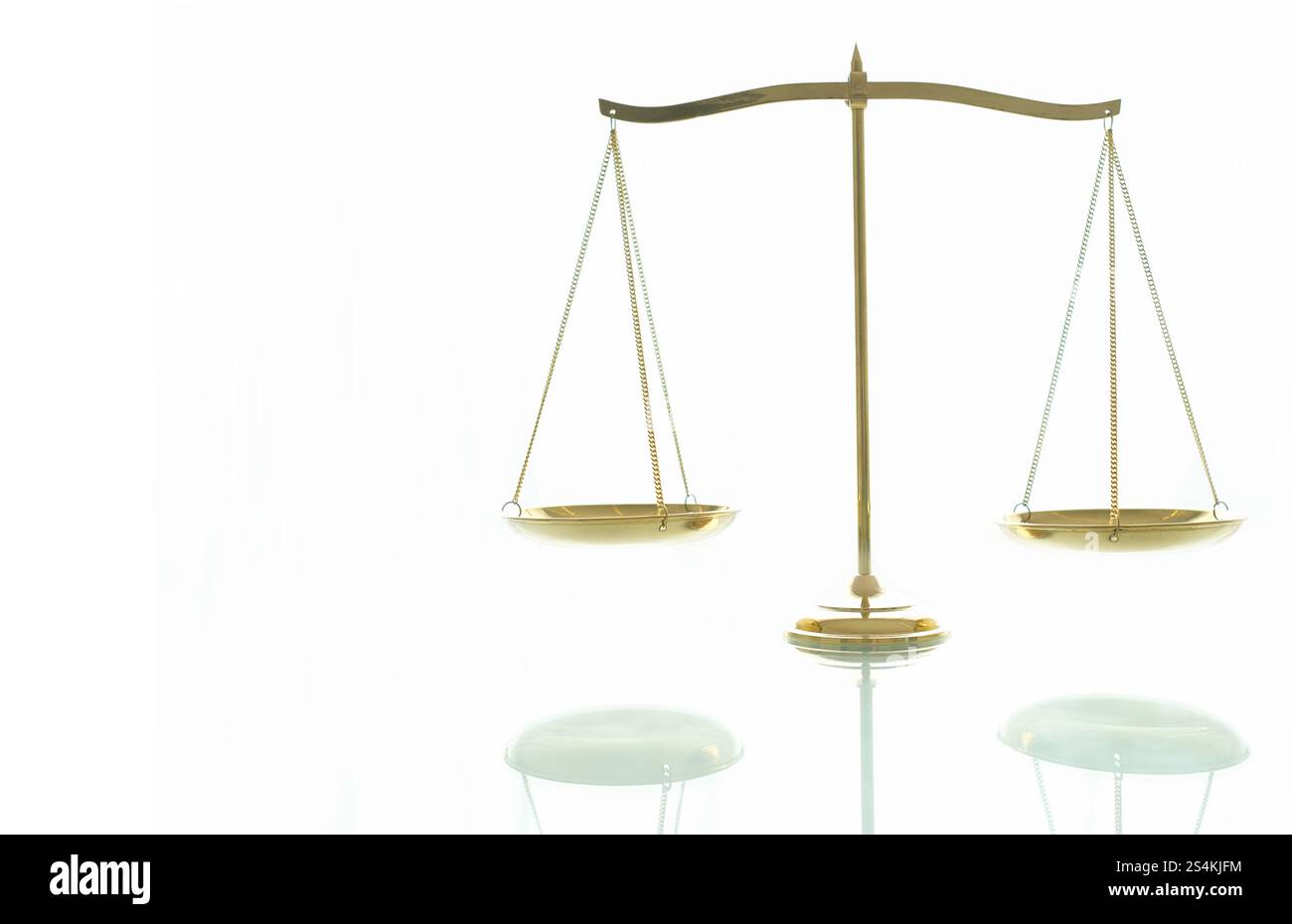 law equality justice concept. scales of justice on white background ...