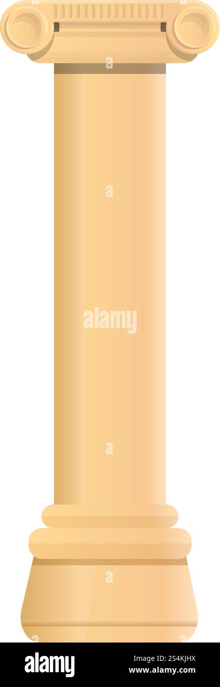 Classic column icon. Cartoon of classic column vector icon for web ...