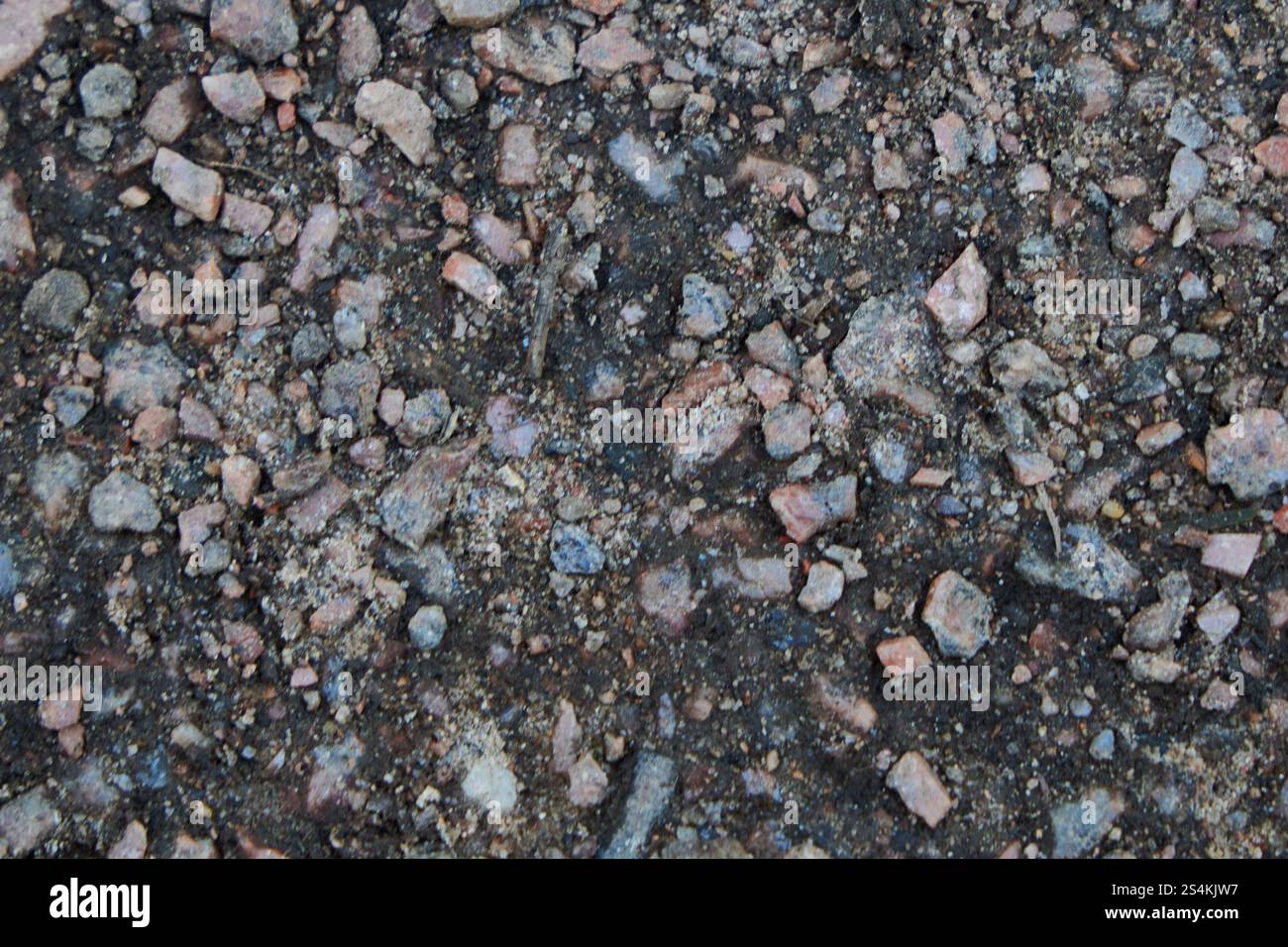 CloseUp of Various Gravel and Soil Textures, Capturing Their Unique ...