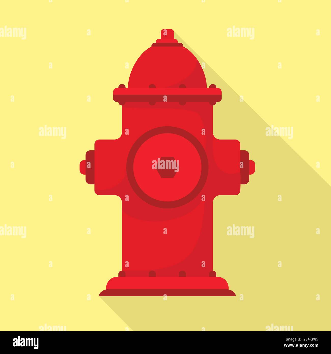 Fire hydrant icon. Flat illustration of fire hydrant vector icon for web design. Fire hydrant ...