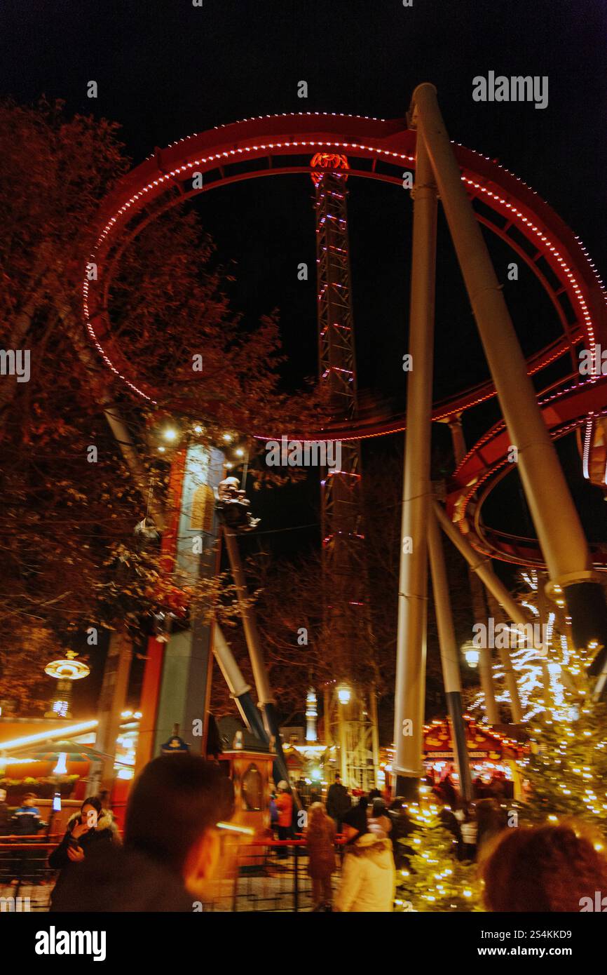 Tivoli, 19th-century amusement park with antique roller coaster & live ...