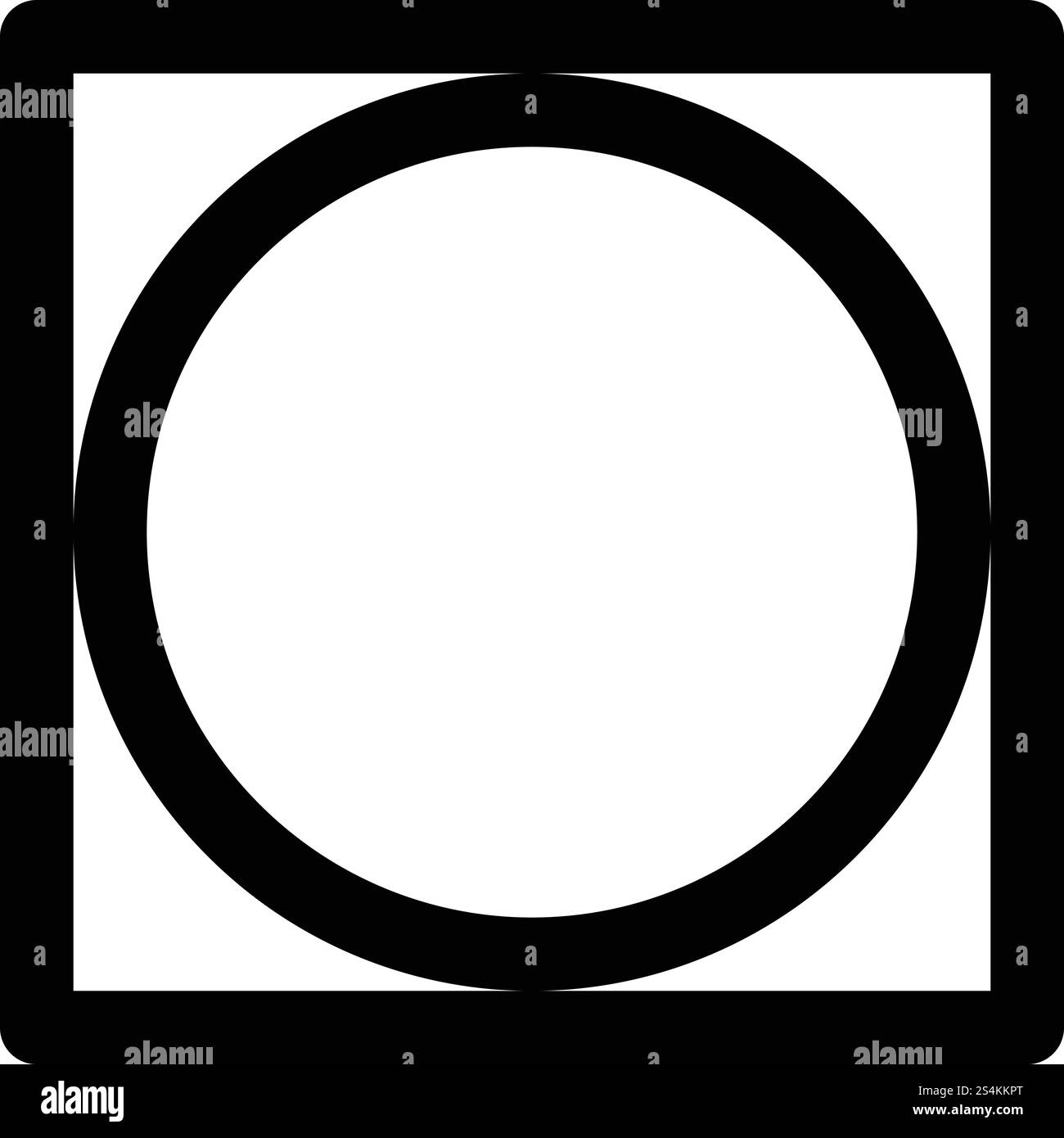 Tumble dry normal icon. Outline tumble dry normal vector icon for web ...